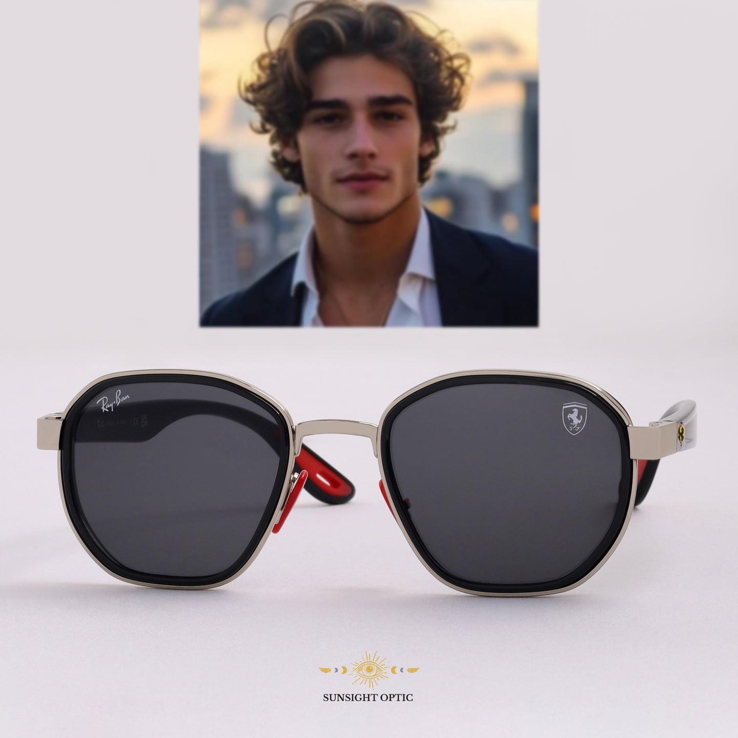 Ray-Ban RB3674M SCUDERIA FERRARI – Sunsight Optic