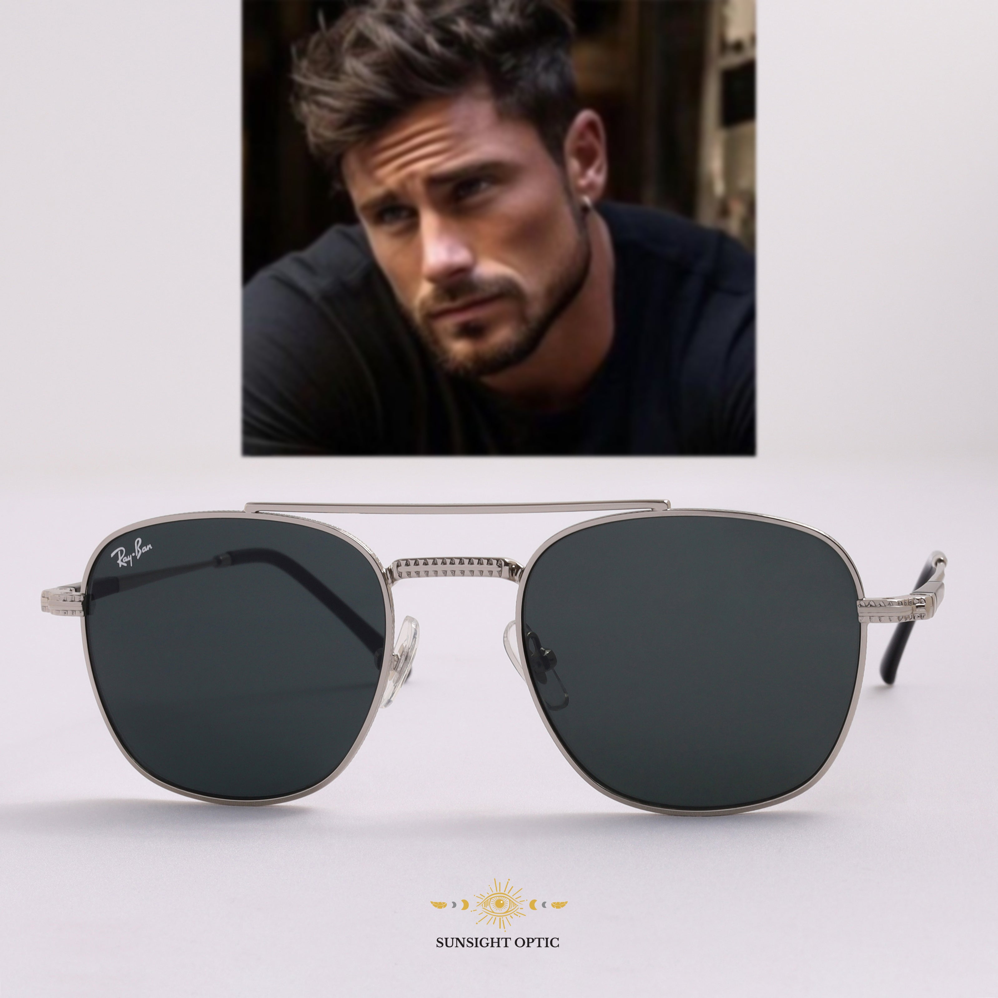 Ray-Ban Frank II Titanium – Sunsight Optic