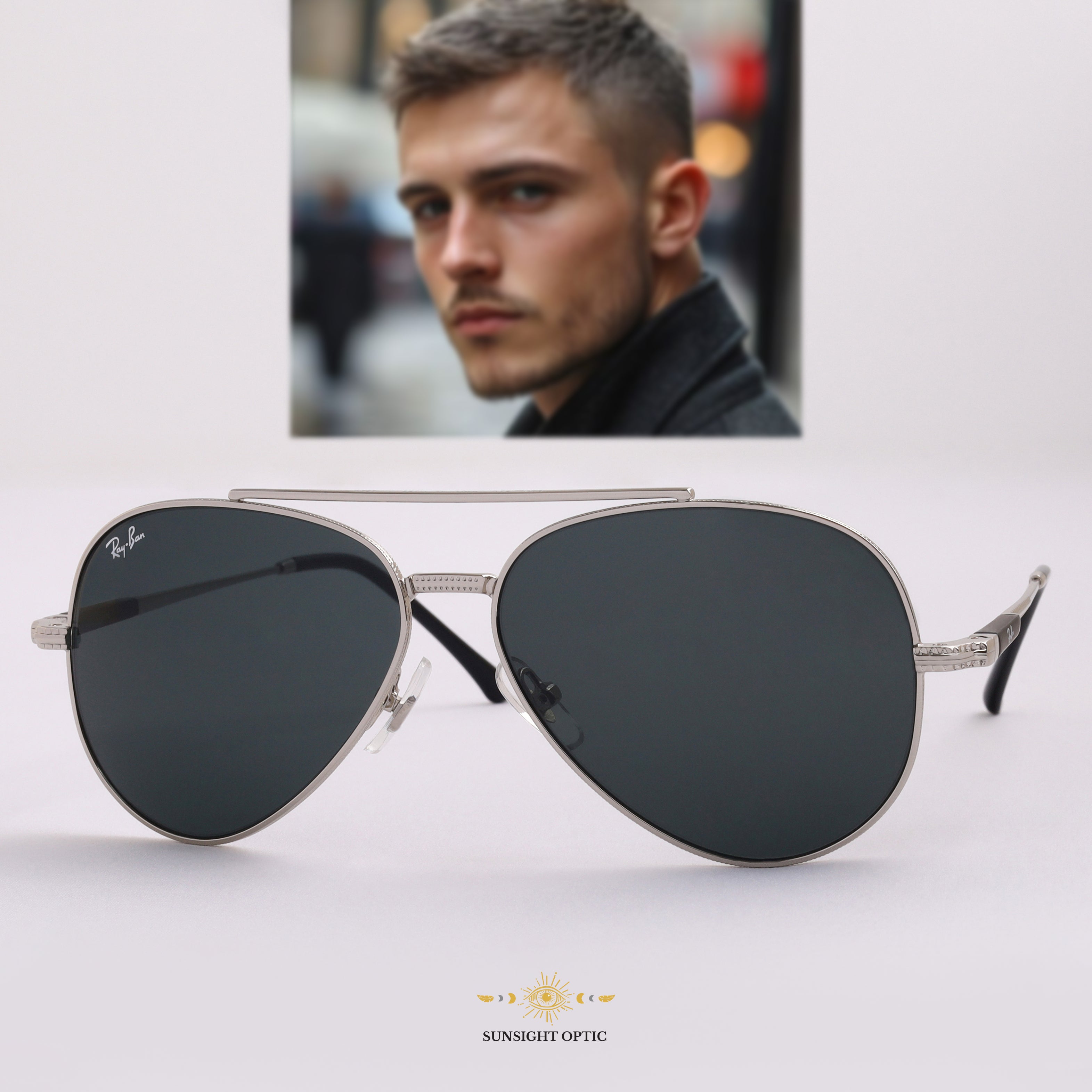Ray-Ban Aviator II Titanium – Sunsight Optic