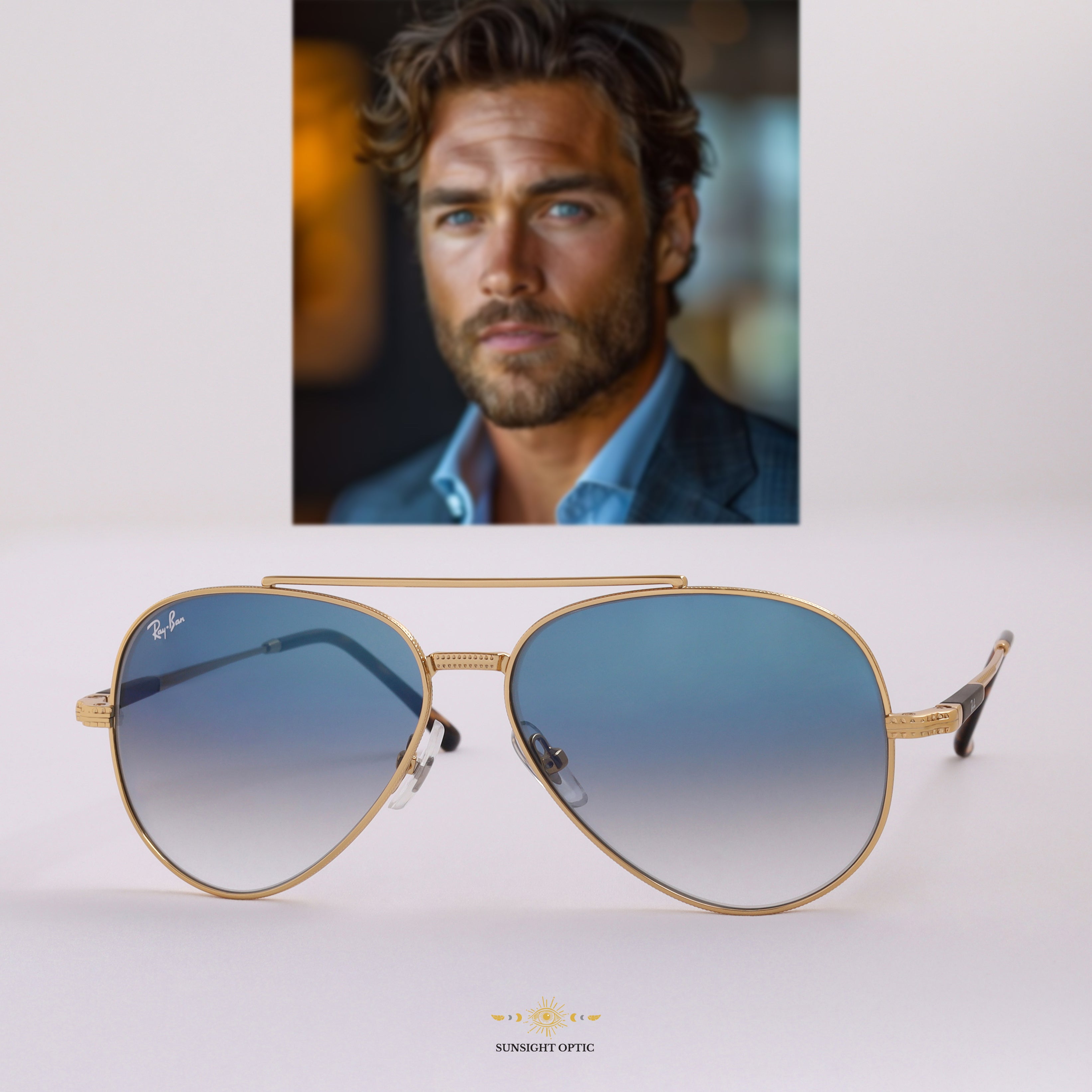 Ray-Ban Aviator II Titanium – Sunsight Optic